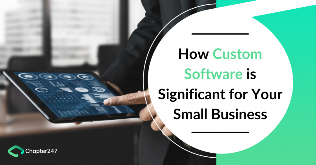 Know the Importance of Custom Software for Your Small Business | Chapter247