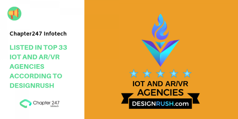 Chapter247 Infotech Listed in Top 33 IoT and AR/VR Agencies according ...